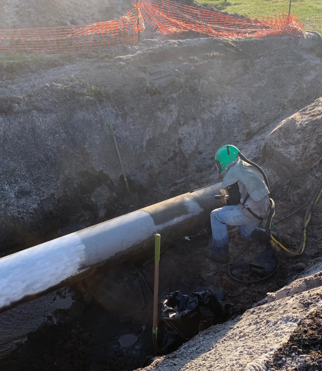Below Ground Coating | Tanner Coatings & Pipeline Services